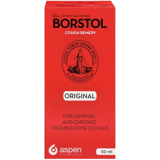 BORSTOL COUGH REMEDY ORIGIONAL 50ML – Hyperama - South African Shop In UAE