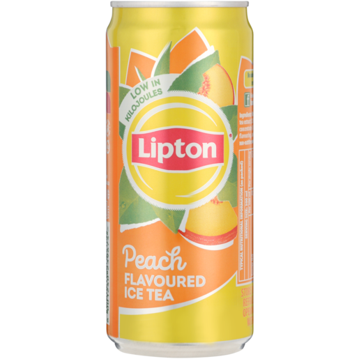 LIPTON ICE TEA CAN PEACH 300ML – Hyperama - South African Shop In UAE
