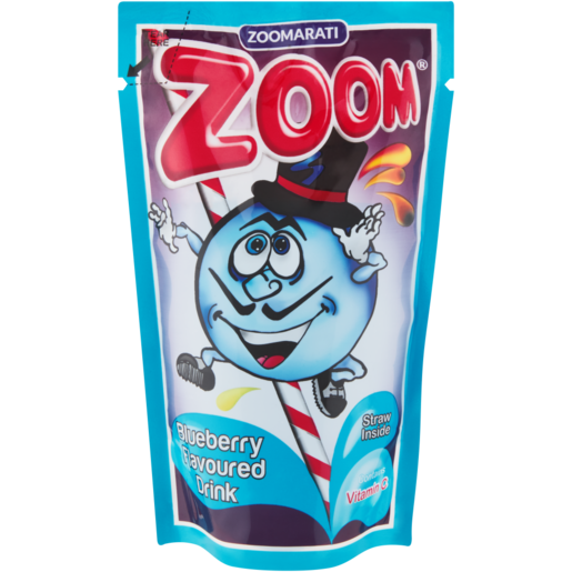 ZOOM BLUEBERRY FLAVOURED 200ML – Hyperama - South African Shop In UAE