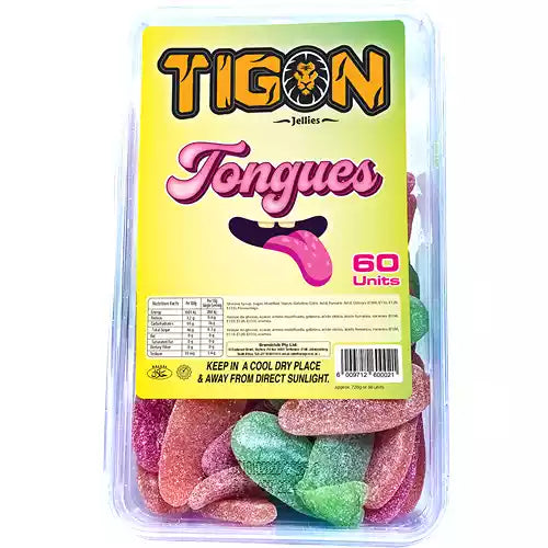 TIGON GUMMIES TUB 60 S TONGUES – Hyperama - South African Shop In UAE