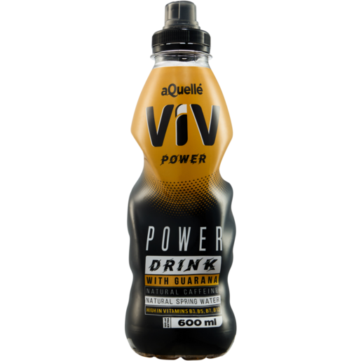 AQUELLE VIV SPORTS DRINK 600ML POWER WTH GUARANA – Hyperama - South ...