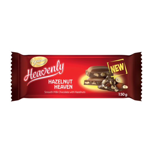 BEACON HEAVENLY HAZELNUT HEAVEN SLAB 150G – Hyperama - South African ...