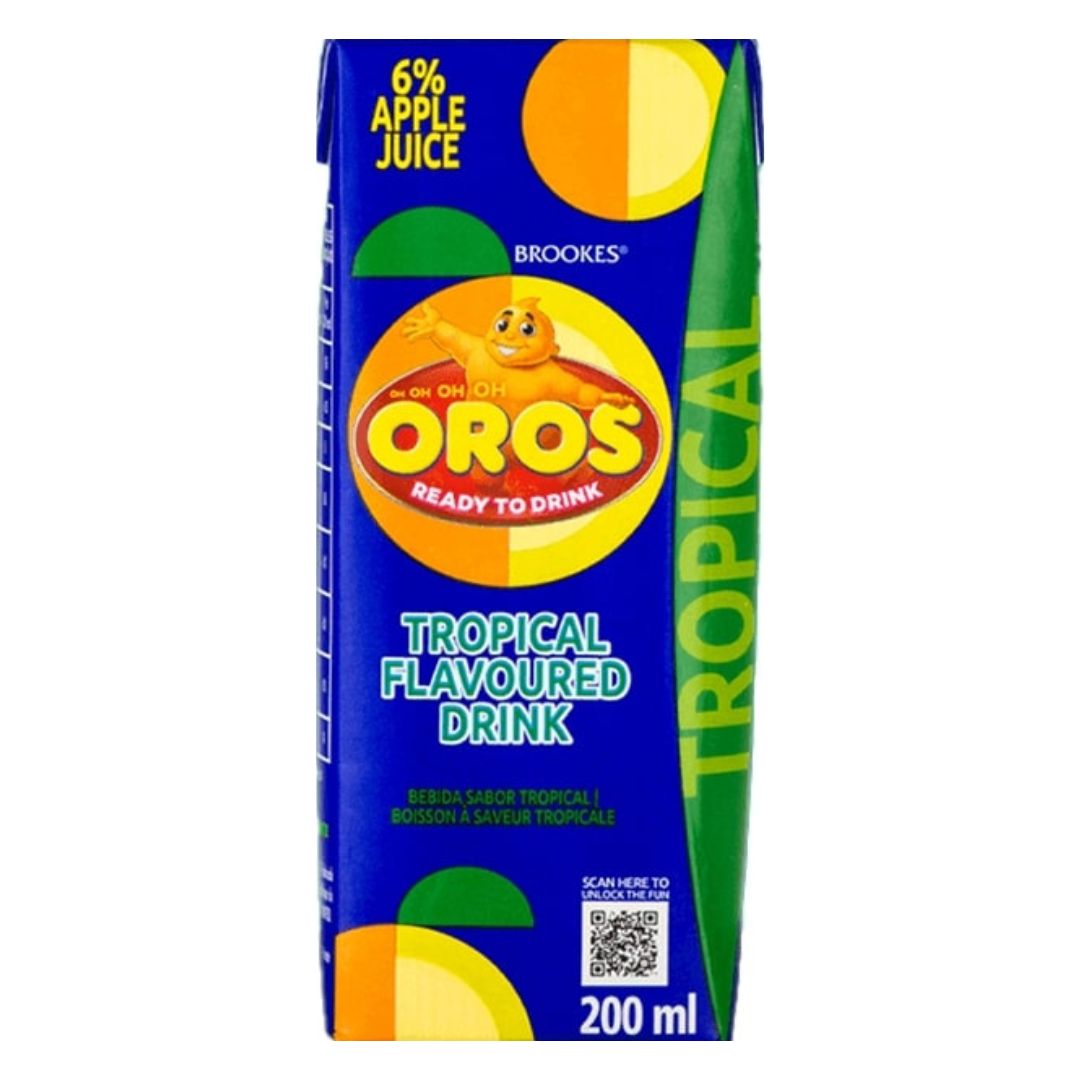 BROOKES OROS 200ML TROPICAL FLAVOURED DRINK – Hyperama - South African ...