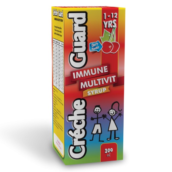 CRECHE GUARD IMMUNE MULTIVITAMIN 200ML – Hyperama - South African Shop ...