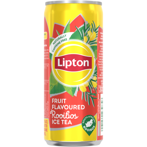 LIPTON ICE TEA 300ML FRUIT FLAV ROOIBOS – Hyperama - South African Shop ...