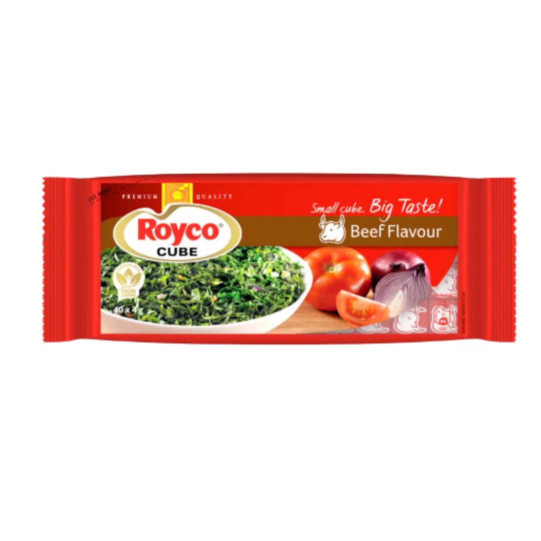 ROYCO CUBE BEEF FLAVOUR 40X4G – Hyperama - South African Shop In UAE