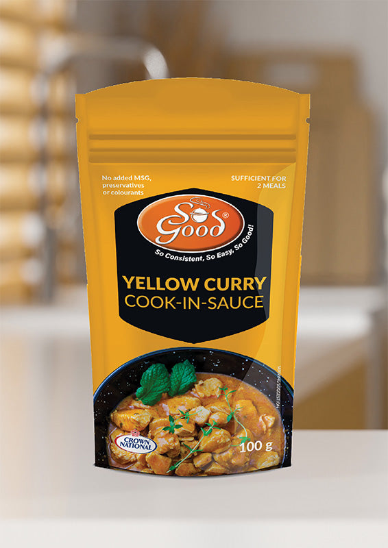 CROWN NATIONAL SO GOOD YELLOW CURRY 100G – Hyperama - South African ...