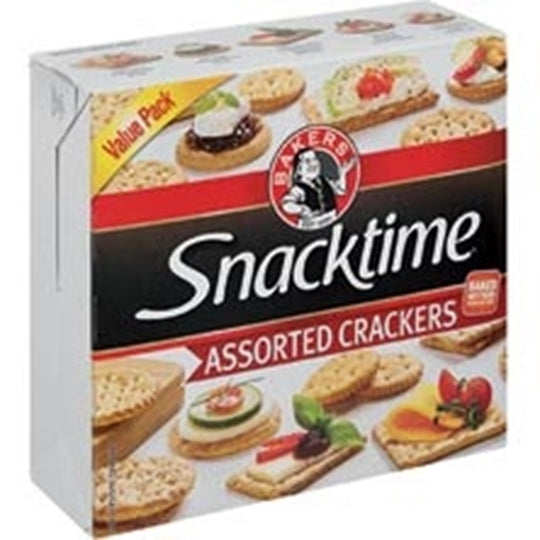 BAKERS SNACKTIME ASSORTED CRACKER 400G – Hyperama - South African Shop ...