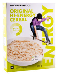 WOOLWORTHS HIGH ENERGY CEREAL 500G – Hyperama - South African Shop In UAE