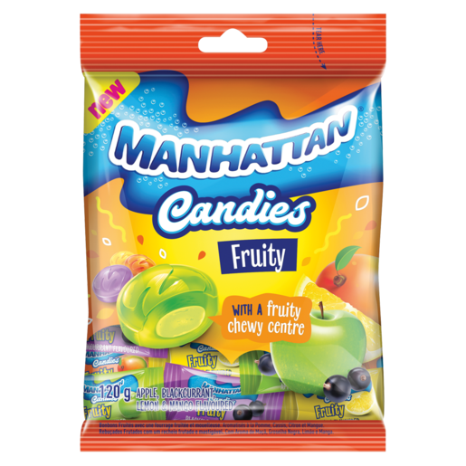 MANHATTAN CANDIES FRUITY 120G – Hyperama - South African Shop In UAE