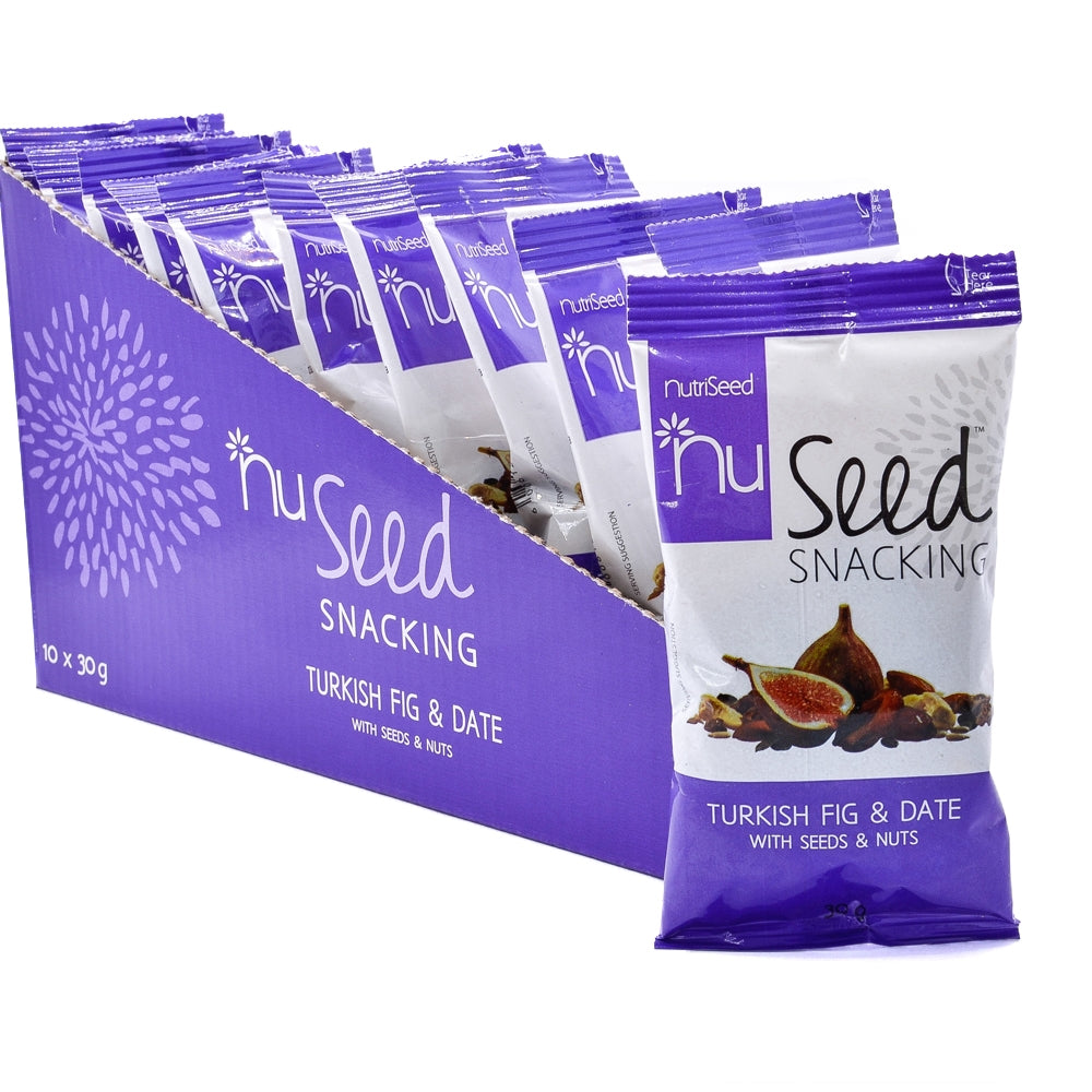NUTRISEED SNACK TURKISH FIG & DATE 5X30G – Hyperama - South African ...