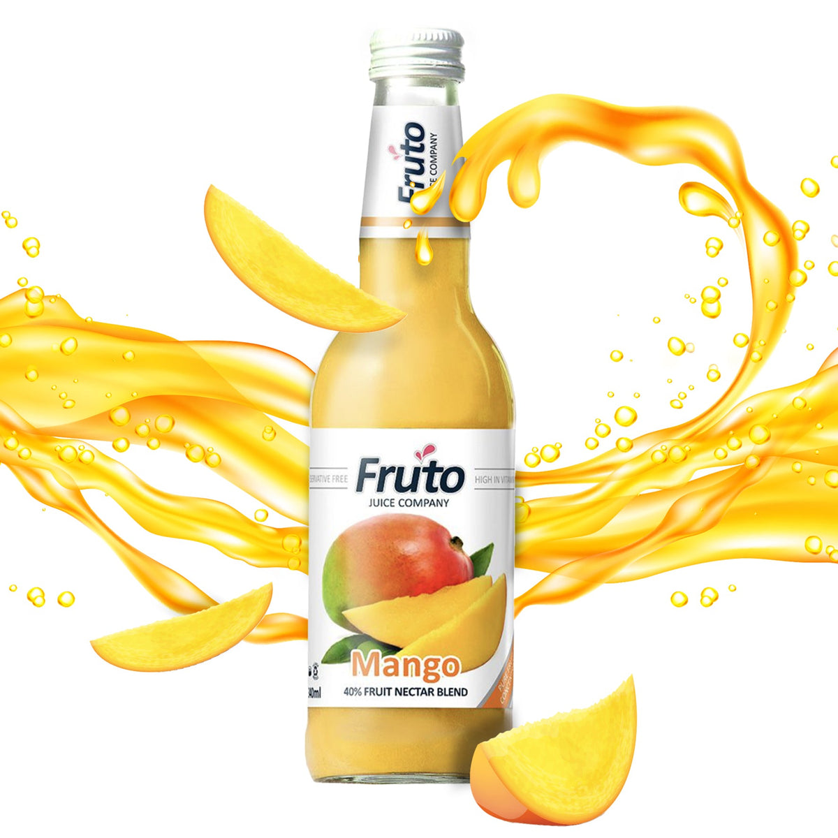 FRUTO JUICE MANGO FLAVOUR 340ML – Hyperama - South African Shop In UAE