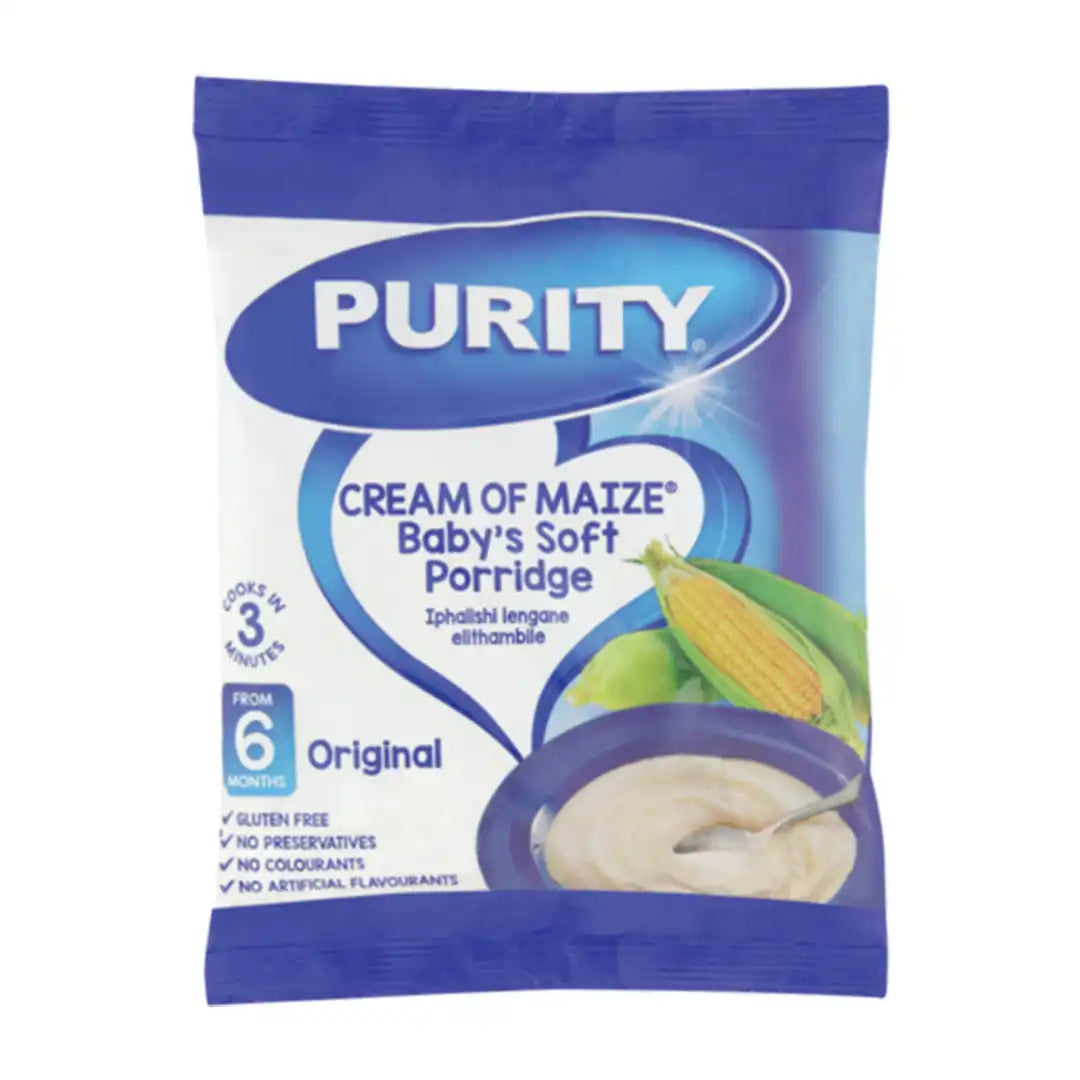 PURITY CREAM OF MAIZE BABY S SFT PORRIDGE ORIG 400G – Hyperama - South ...
