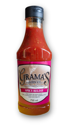GRAMA S SPICY RELISH SAUCE 750ML – Hyperama - South African Shop In UAE