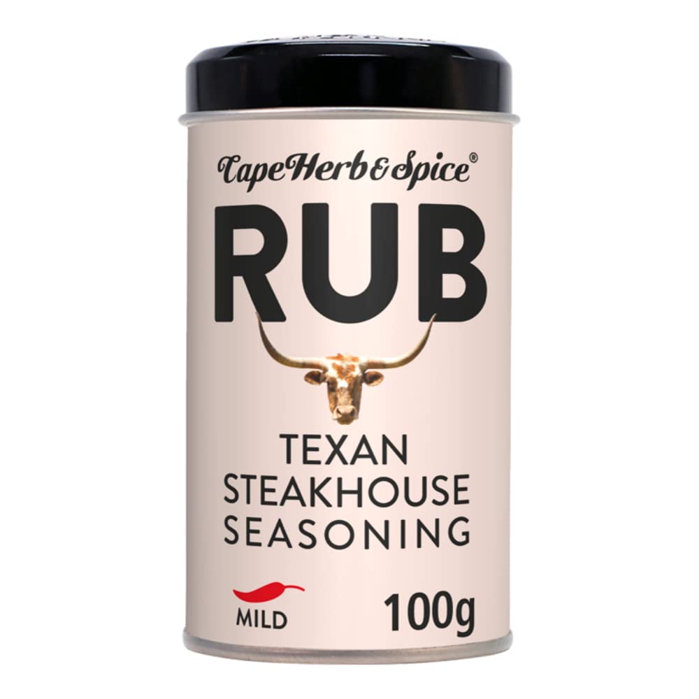 CAPE HERB & SPICE TEXAN STEAKHOUSE RUB 100G – Hyperama - South African ...