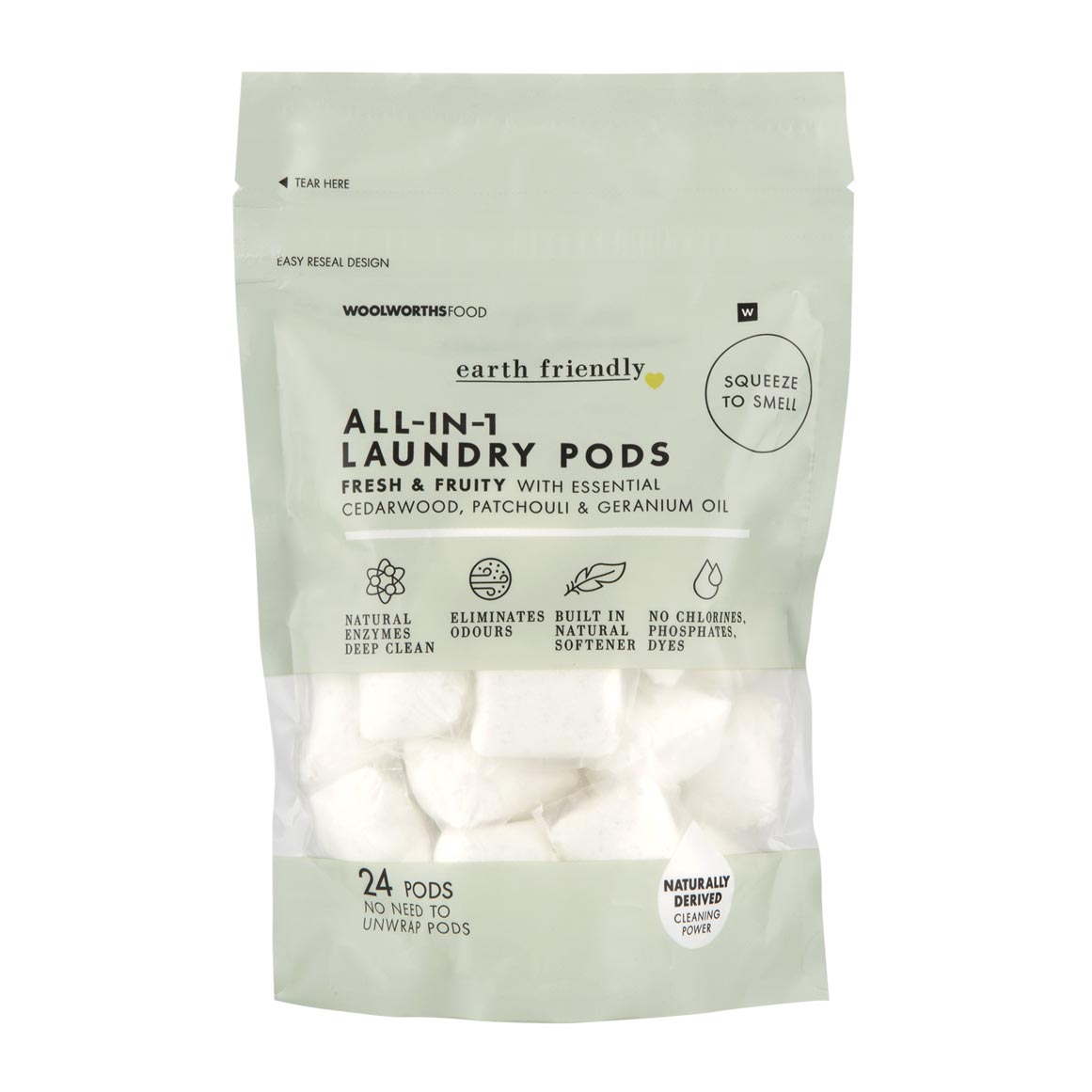 WOOLWORTHS ALL-IN-1 LAUNDRY PODS FRESH/FRUITY 384G – Hyperama - South ...