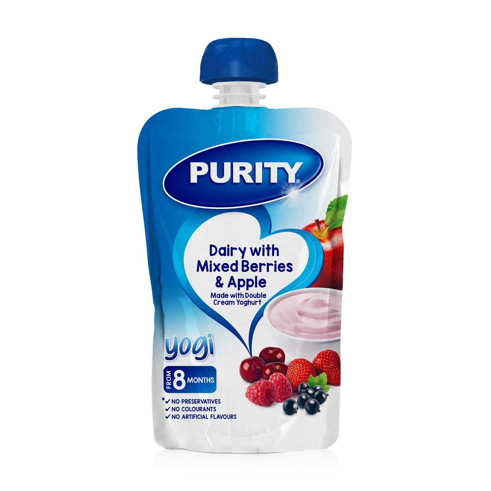 PURITY POUCH 110ML YOG BAN M/BERRY APPLE – Hyperama - South African ...