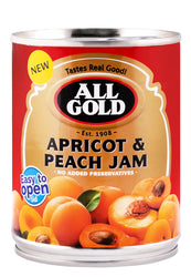 ALL GOLD JAM 450G APRICOT AND PEACH – Hyperama - South African Shop In UAE