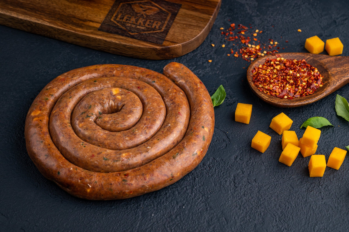LEKKER MEAT SHOP BEEF BOEREWORS (GRABOUW) 1KG – Hyperama - South ...