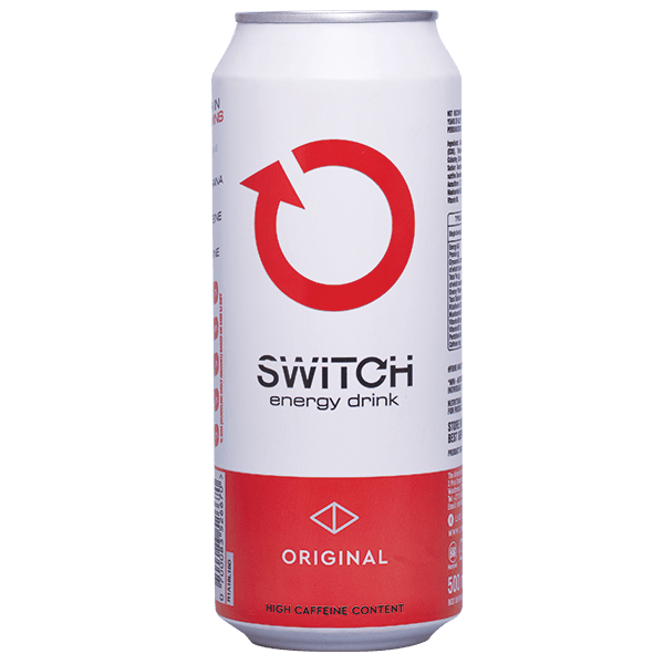 SWITCH ENERGY DRINK 500ML ORIGINAL(RED) – Hyperama - South African Shop ...