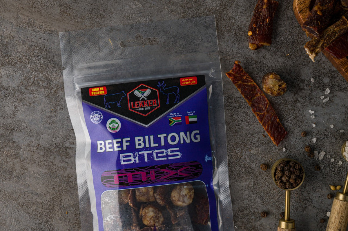 LEKKER BEEF BILTONG MIX 250G – Hyperama - South African Shop In UAE