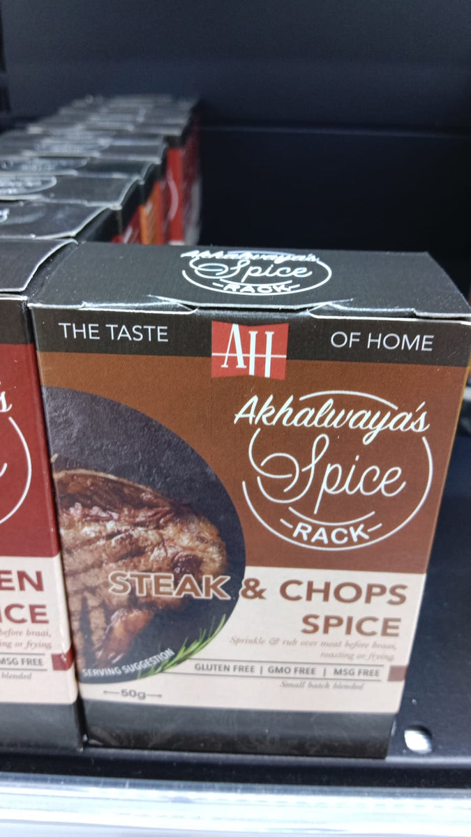 AKHALWAYA'S SPICE RACK STEAK & CHOPS 50G – Hyperama - South African ...
