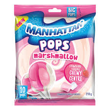 MANHATTAN POPS MARSHMALLOW 210G – Hyperama - South African Shop In UAE