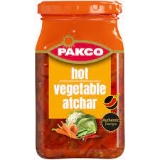 PACKO PICKLE HOT VEGETABLE ATCHAAR 385G – Hyperama - South African Shop ...