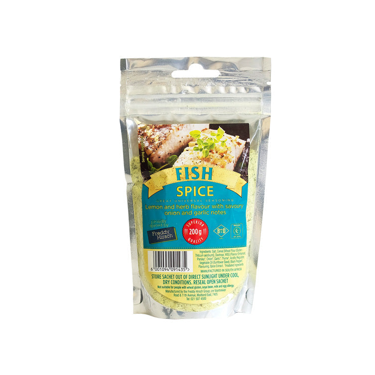 FREDDY HIRSCH FISH SPICE 200G – Hyperama - South African Shop In UAE