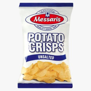 MESSARIS POTATO CRISPS UNSALTED FLAV 125G – Hyperama - South African ...
