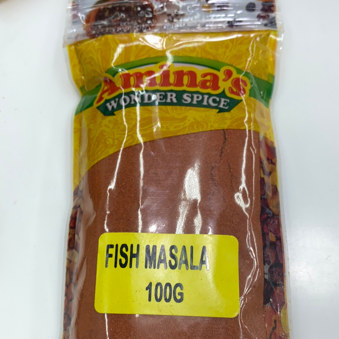 AMINA S- DRY FISH MASALA 100G – Hyperama - South African Shop In UAE
