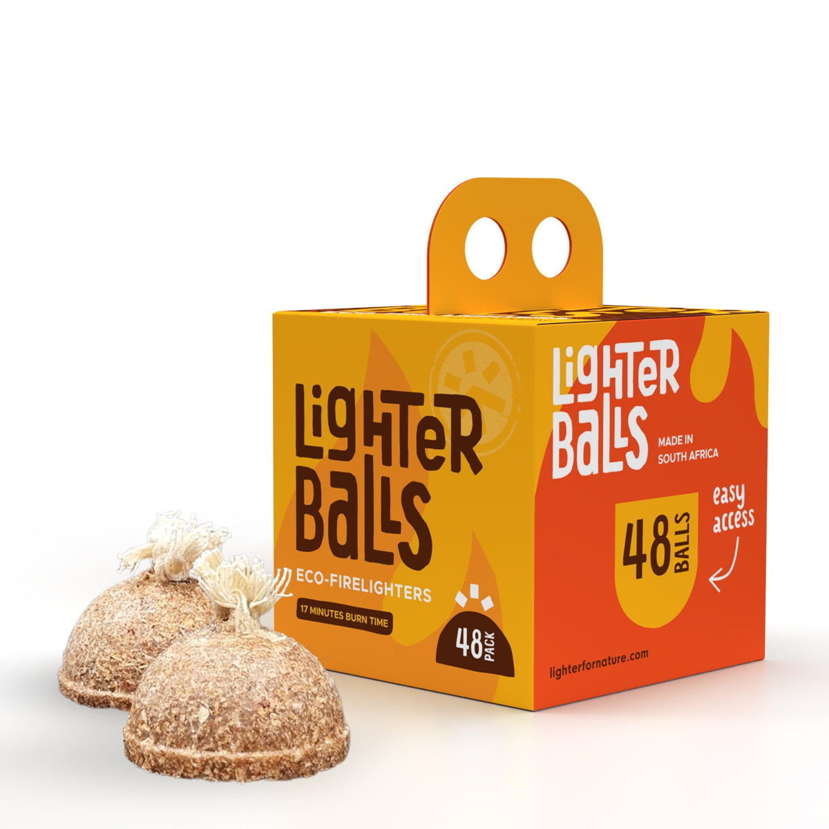 LIGHTER BALLS ECO-FIRELIGHTERS 48 PACK – Hyperama - South African Shop ...