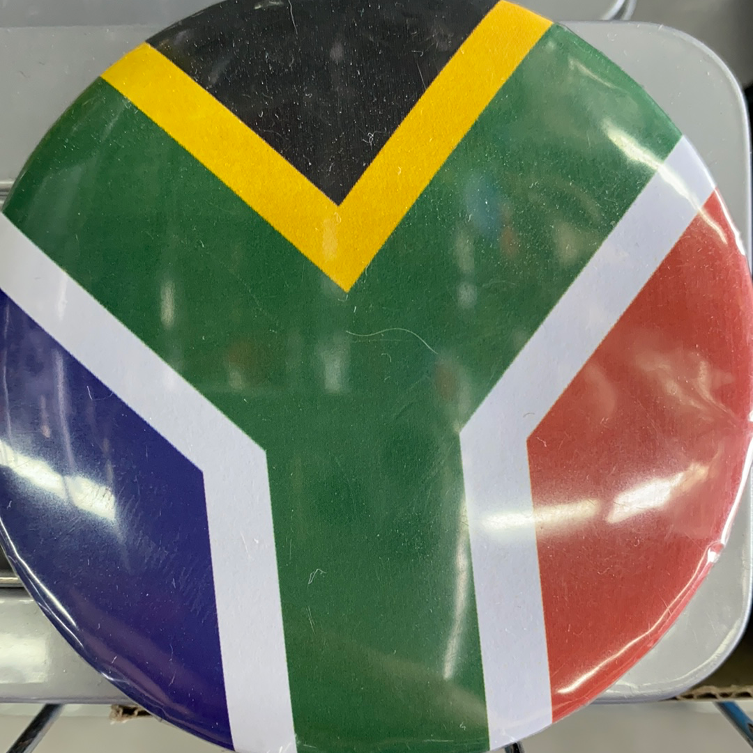 ZUZU BRAND BADGE - Button Badge - 75mm - FLAG – Hyperama - South ...