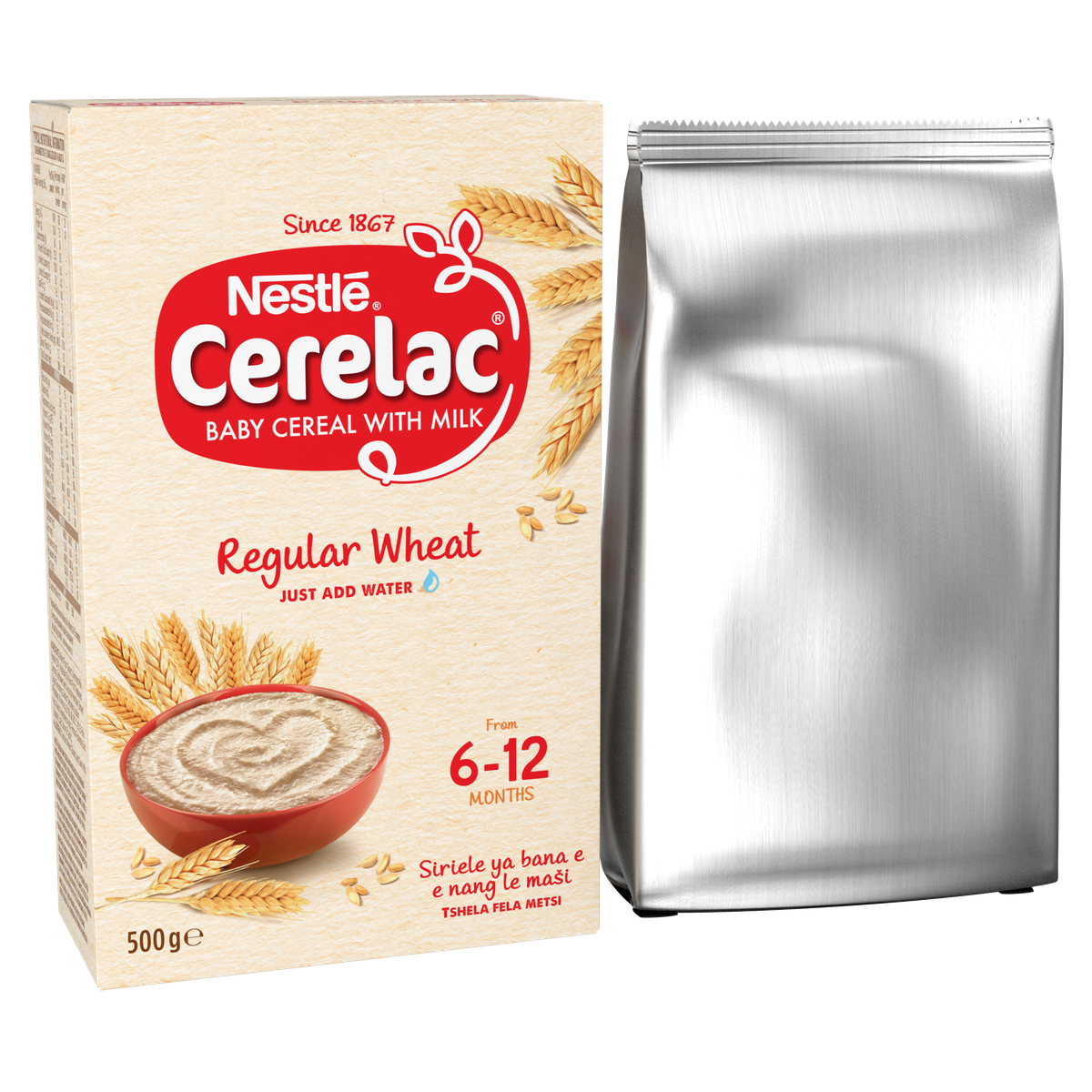 NESTLE CERELAC STAGE1 REGULAR 500G – Hyperama - South African Shop In UAE
